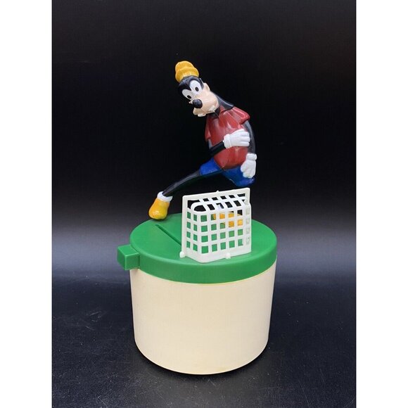 Disney | Toys | 981 Disney Mechanical Coin Bank Soccer Goofy Paragon ...